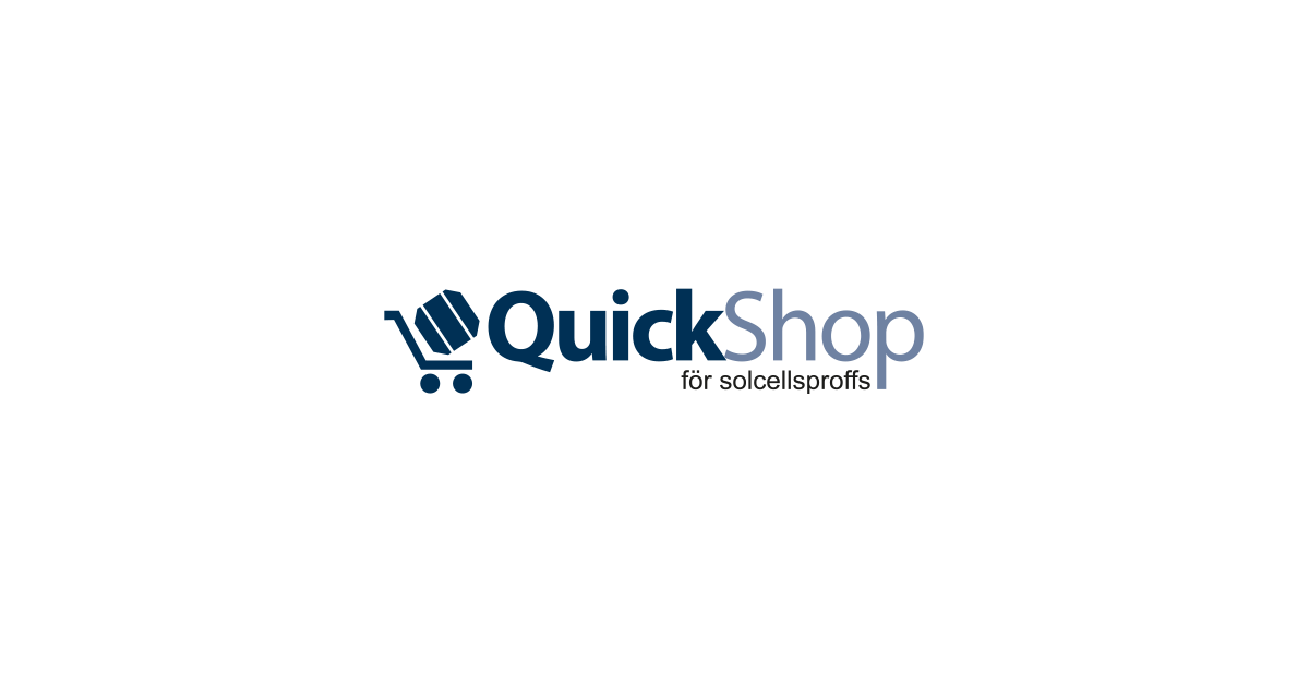 QuickShop – guiden genom den turbulenta solcellsmarknaden
